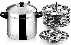 Butterfly Idly Cooker with 6 Plates, 2.01 Litres / 21cm Induction ...