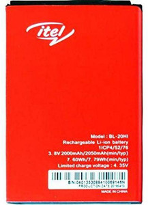 itel Mobile Battery For ITEL A23 Price in India - Buy itel Mobile ...