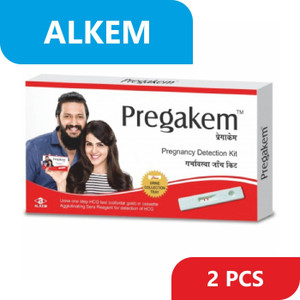 ALKEM Pregakem Pregnancy Test Kit Price in India - Buy ALKEM Pregakem ...