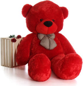 Richiee 3 Feet Soft Toys /Huggable Red color Teddy Bear for Girlfriend ...