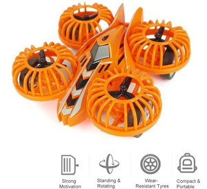 HALO NATION Friction Powered Aircraft UFO Drone with 4x4 Inertia ...