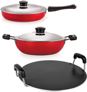 NIRLON Non-Stick Coated Cookware Set Price in India - Buy NIRLON Non ...
