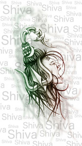 god shiv premium wall poster mahadev poster hindu god posters(no need ...