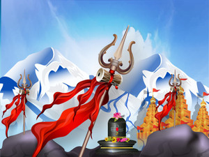 shivling gods religious poster all hindu god posters(no need of tape ...