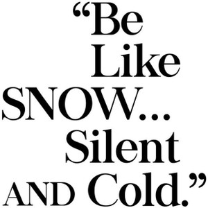 be like snow Sticker Poster|valentine poster|Love poster| Paper Print ...