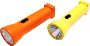 CTB PLSUPREME Combo Of 2 Pcs PE-02 1 Watt Rechargeable Torch With ...