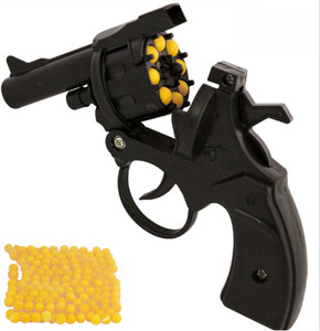 kreiz Revolver Mini Toy Gun with BB Bullets Guns & Darts - Revolver ...