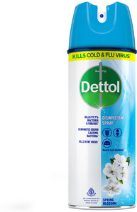 Dettol Disinfectant Sanitizer Spray For Germ Protection on Hard & Soft ...