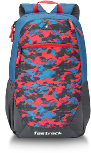 Fastrack Freerail 30 L Laptop Backpack Red Camo - Price in India ...