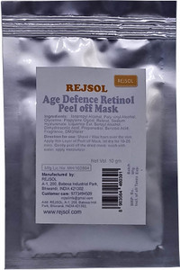 REJSOL AGE DEFENCE RETINOL PEEL OFF MASK 10gm sachet 10Nos. - Price in ...