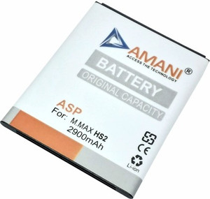 amani Mobile Battery For Micromax M.MAX HS2 Price in India - Buy amani ...
