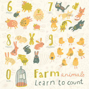 learn to count Paper Print - Educational posters in India - Buy art ...