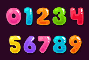 bubble numbers |poster Paper Print - Educational posters in India - Buy ...