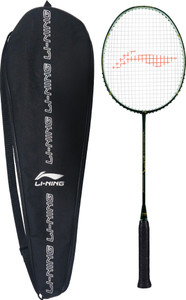 LI-NING Super Force 87 PLUS Black, Gold Strung Badminton Racquet - Buy ...