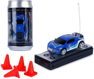 ZONCARE COLLECTION Mini Coke Can Speed RC Radio Remote Controlled Micro ...