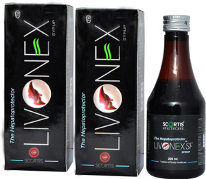 SCORTIS HEALTH CARE Livonex Syrup | Liver Tonic| - 200 ml Pack of 2 NA ...