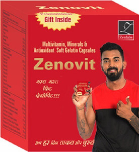 Zenovit Multivitamins, Minerals & Antioxidant Capsules Pack of 9 Price ...