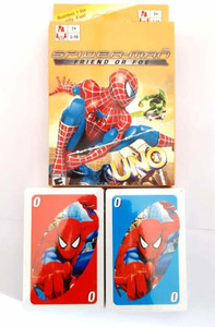 Mubco UNO Cartoon Characters Spider-Men Playing Card Game | 2-10 ...