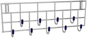 Toro Wall Mounted Hook Rail/Clothes and Key Hook Rail/Multi-Level Hook ...