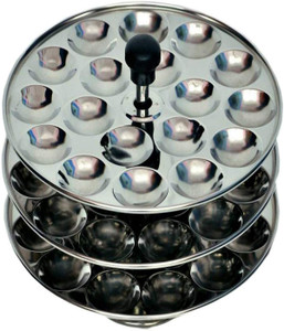 Dharam Paul Traders Button idli stand Mini Idli idly Maker Stand with 3 ...