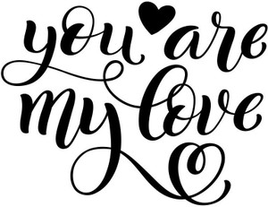 you are my love quotes premium poster for love ones romantic posters(no ...