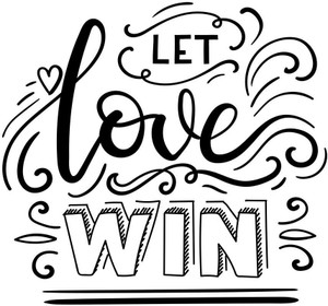 let love win poster|valentine poster|love birds poster|love quotes ...