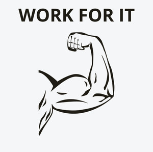 work fot it|Motivational Poster|Inspirational Poster Paper Print ...