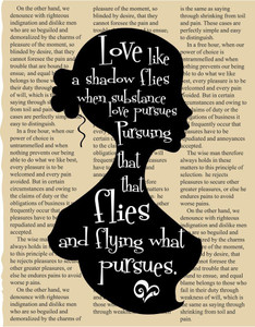 love like a shadow quotes premium poster for love ones romantic posters ...
