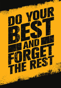 do your best and Sticker Poster|motivational quotes|inspirational ...