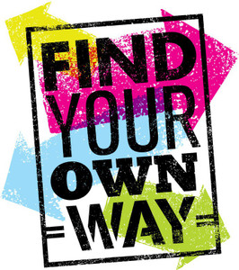 find your own way |Motivational Poster|Inspirational Poster|Gym poster ...