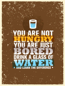 you are not hungery |Motivational Poster|Inspirational Poster|Gym ...