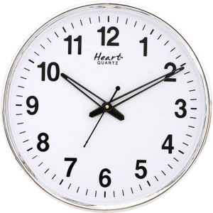 Heart Quartz Analog 32 cm X 32 cm Wall Clock Price in India - Buy Heart ...