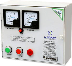Madhav Control Panel 2.0 HP Single Phase Bch Type Submersible Pump ...