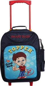Flipkart.com | Topper School Trolly Backpack for Boys & Girls | School ...