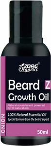 Zorg Organics Beard Growth Oil |Onion | 100% Natural Hair Oil - Price ...