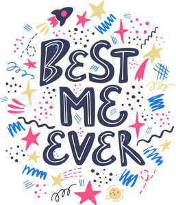 best me ever a |Motivational Poster|Inspirational Poster Paper Print ...