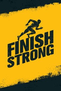 KD finish strong Poster|Motivational Paper Print - Quotes & Motivation ...
