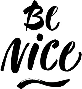 be nice |Motivational Poster|Inspirational Poster|Gym poster|All Time ...