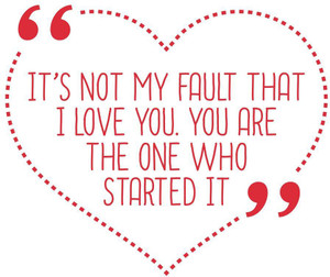 KD its my fault Sticker Poster|Beautifull Quotes|. Paper Print - Quotes ...