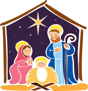Baby Jesus in a manger new god posters christian religious jesus poster ...