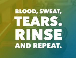 KD blood sweat tears Sticker Poster|Motivational Poster Paper Print ...