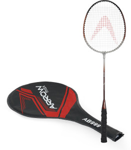 ArrowMax BEST IN CLASS WIDE BODY ALUMINIUM RACKET (AB999-RED) Red ...
