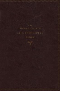 KJV, Charles F. Stanley Life Principles Bible, 2nd Edition, Leathersoft ...