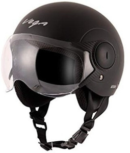 VEGA Atom Black Helmet Motorbike Helmet - Buy VEGA Atom Black Helmet ...