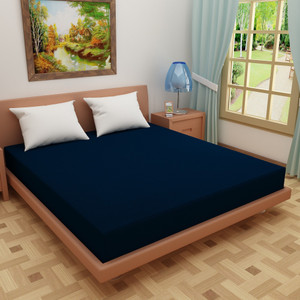 LITHARA Single Size Fitted Terry Cotton Breathable, Stretchable ...