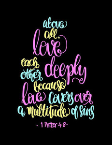 KD above all love Sticker Poster|Beautifull Paper Print - Quotes ...