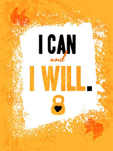 KD i can and i will Poster| Paper Print - Quotes & Motivation posters ...