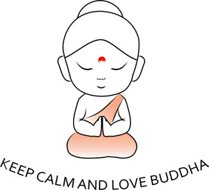 keep clam and love premium wall quotes poster motivational and ...