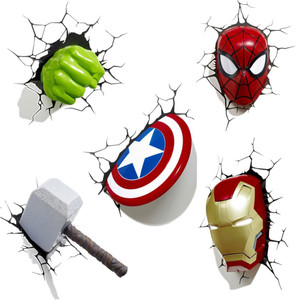 DivineDesigns 61 cm Avengers Weapons Self Adhesive Sticker Price in ...