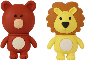 Flipkart.com | Royle Katoch Cute Teddy Bear & Lion Design Detachable ...